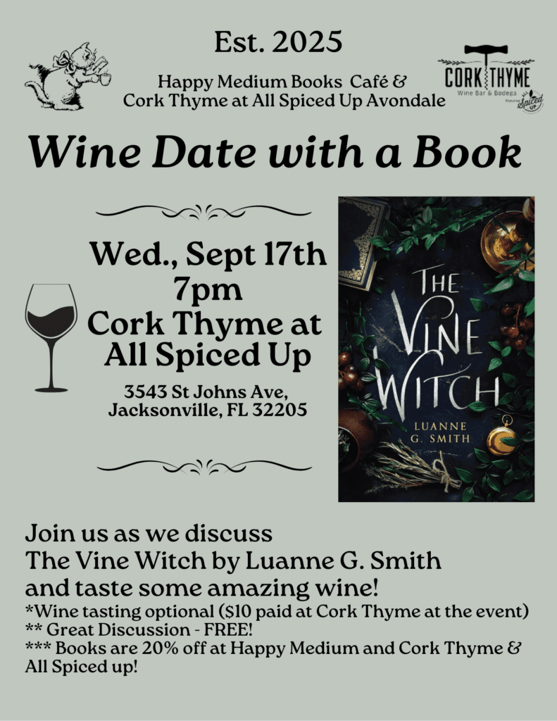 Wine Date with a Book: The Vine Witch – Cork Thyme